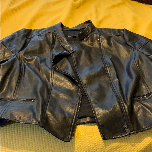 Banana Republic | Jackets & Coats | Banana Republic Vegan Leather ...